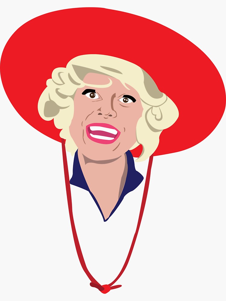 "Hello, Carol!" Sticker by Benny-Pitt | Redbubble