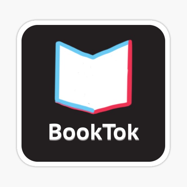 "Bookish TikTok BookToker Aesthetic App Widget Logo" Sticker by ...