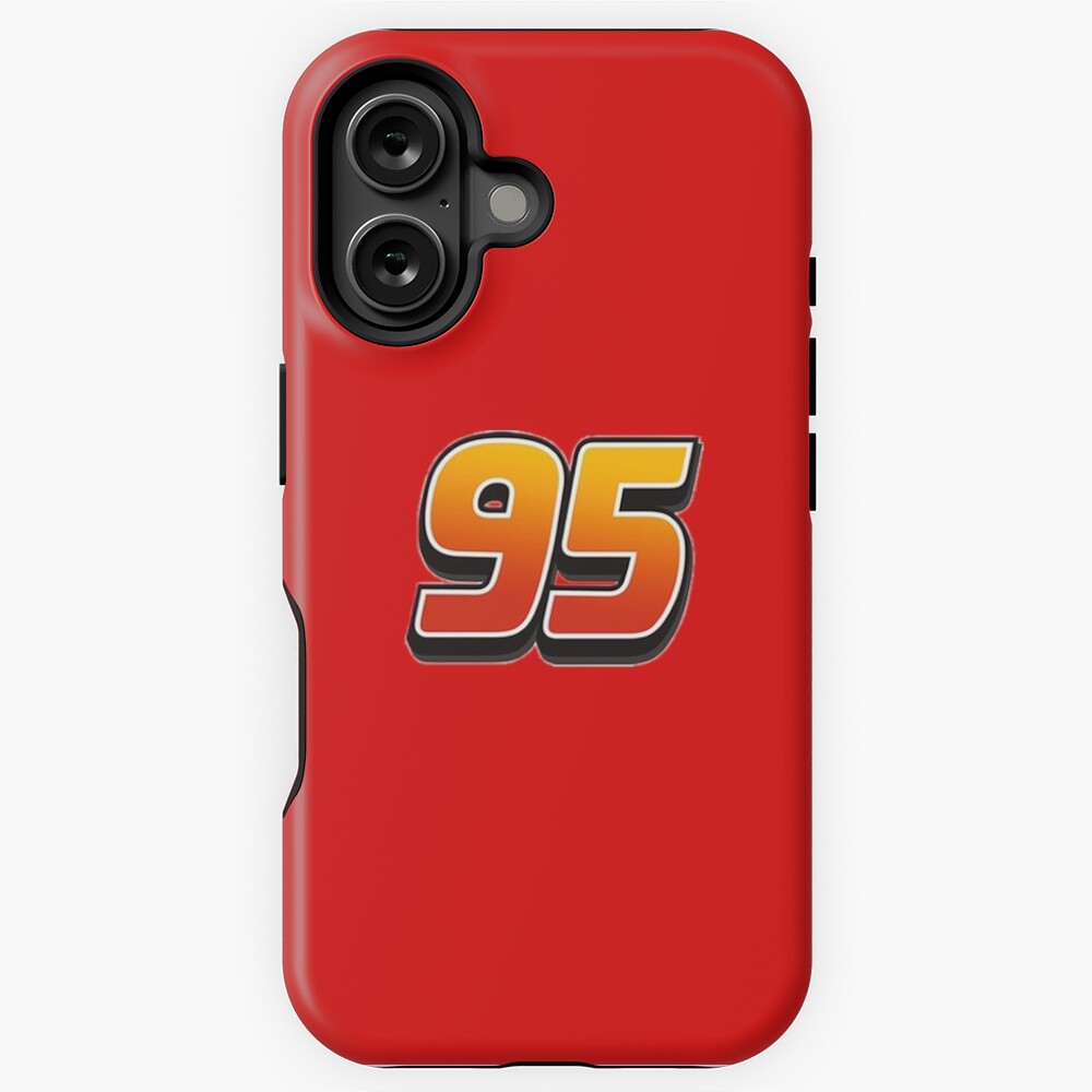 "Lightning McQueen Cars 95 " Sticker for Sale by Oashleym | Redbubble