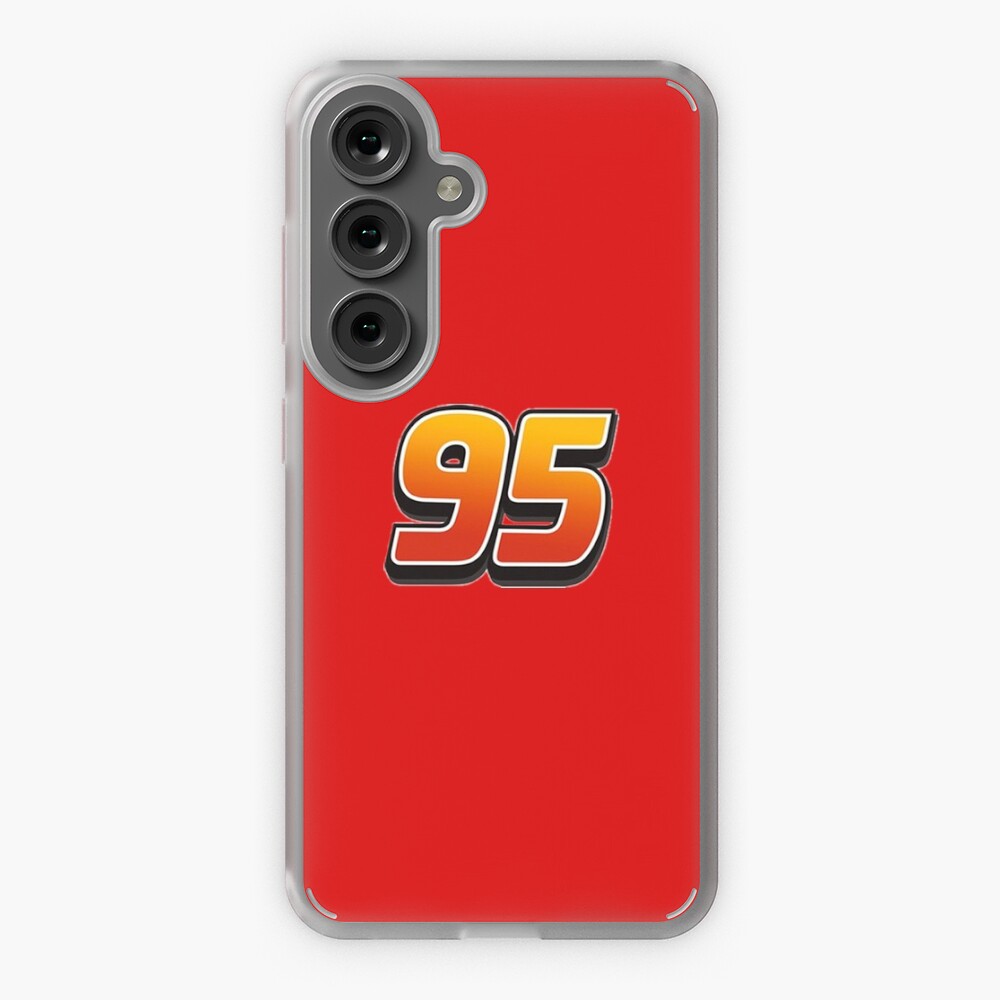 "Lightning McQueen Cars 95 " Sticker for Sale by Oashleym | Redbubble