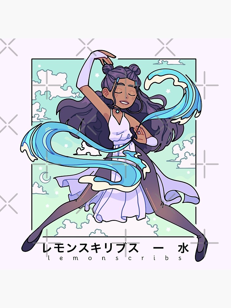 "Waterbender" Poster by SilAchan | Redbubble