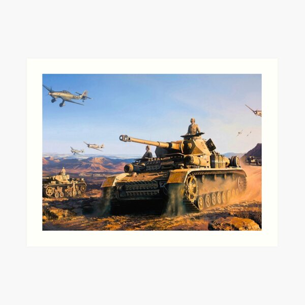 "Panzer Mark IV" Art Print by tank-lover | Redbubble