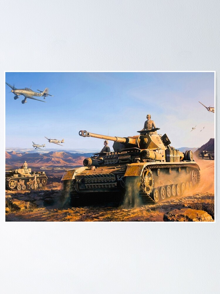 "Panzer Mark IV" Poster von tank-lover | Redbubble