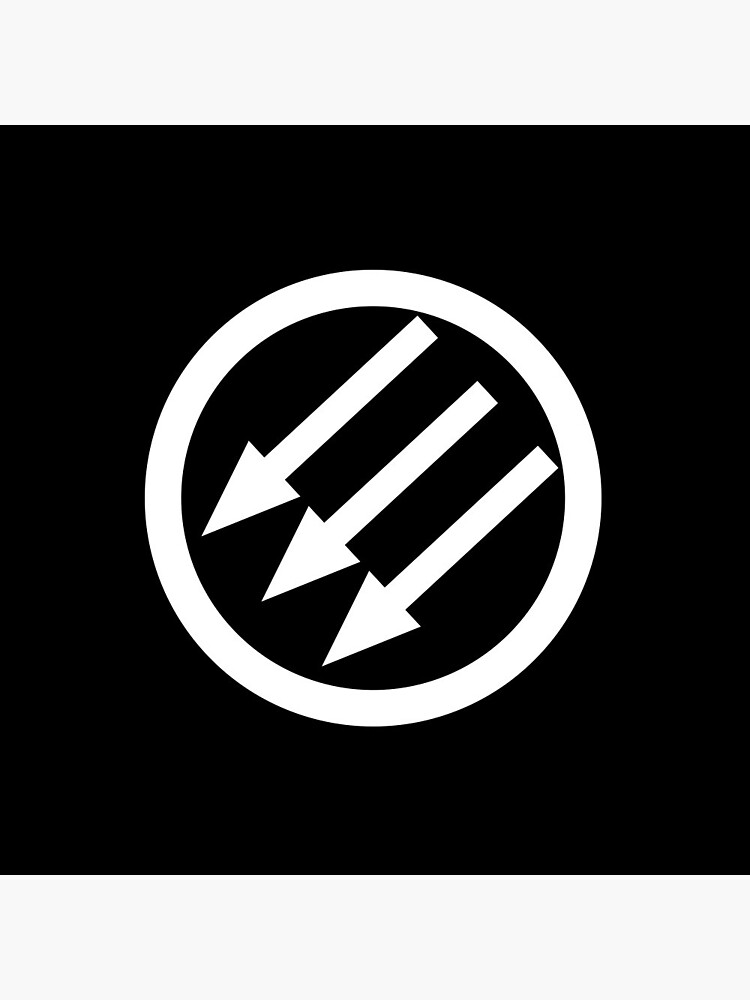 "Iron Front anti-fascism symbol" Pin for Sale by ScottyWalters | Redbubble