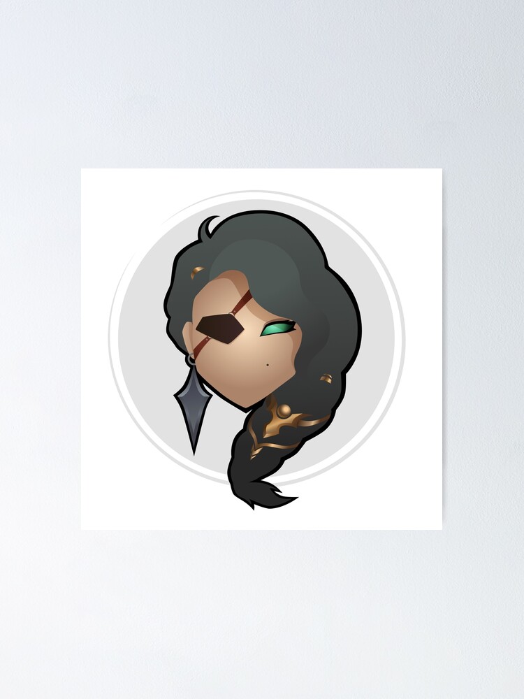 "Samira Logo" Poster by MiniTigress | Redbubble