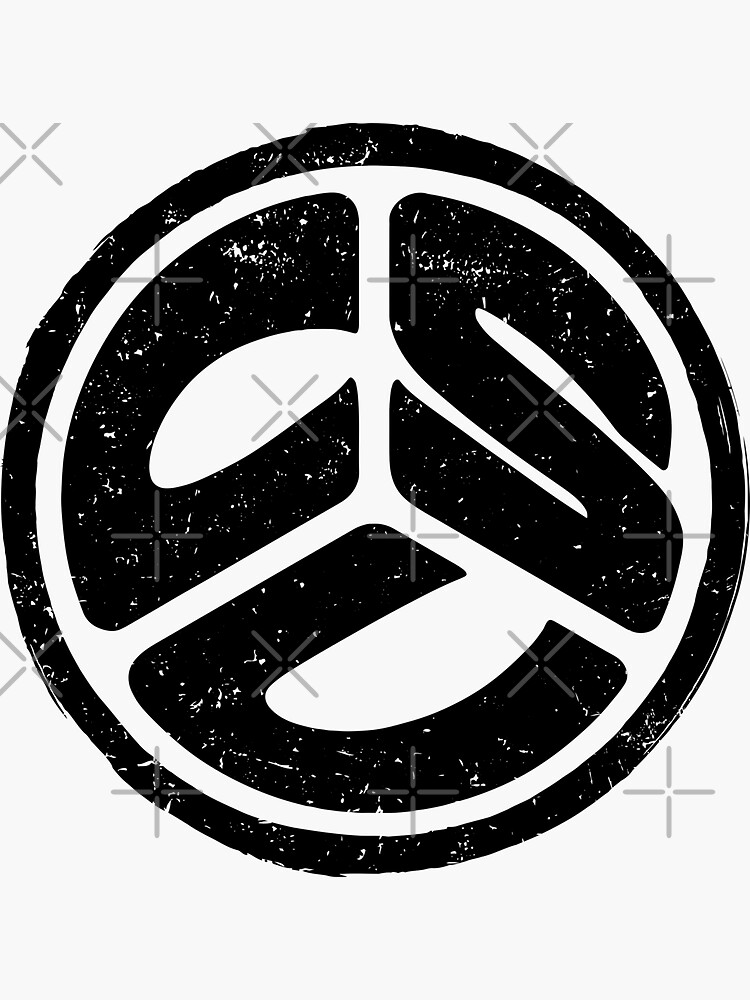 "CSU distressed (change the color if you want)" Sticker for Sale by ...