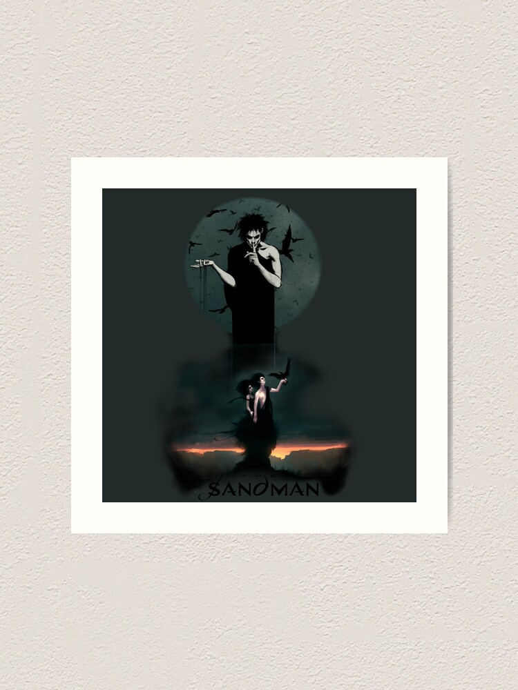 "The Sandman and Death vertigo" Art Print for Sale by estebanjosue25 ...