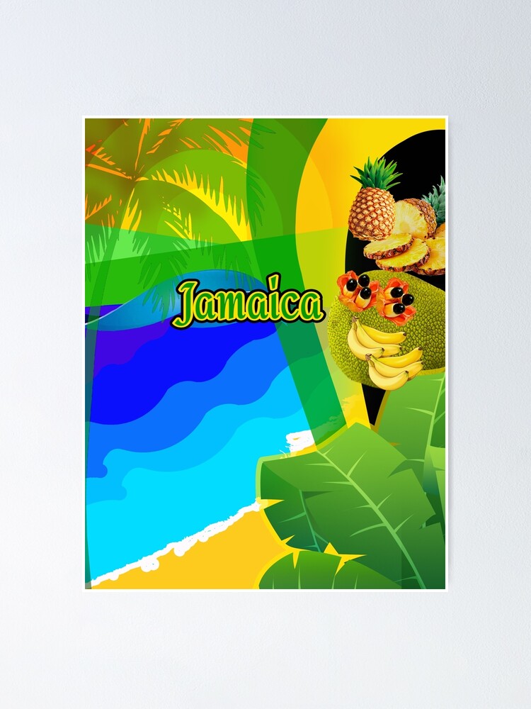 "Jamaica Collage" Poster by stafmitch | Redbubble