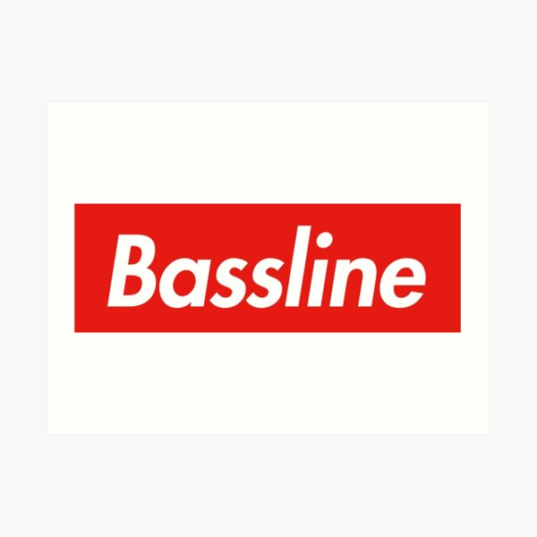 Bassline Art Prints | Redbubble