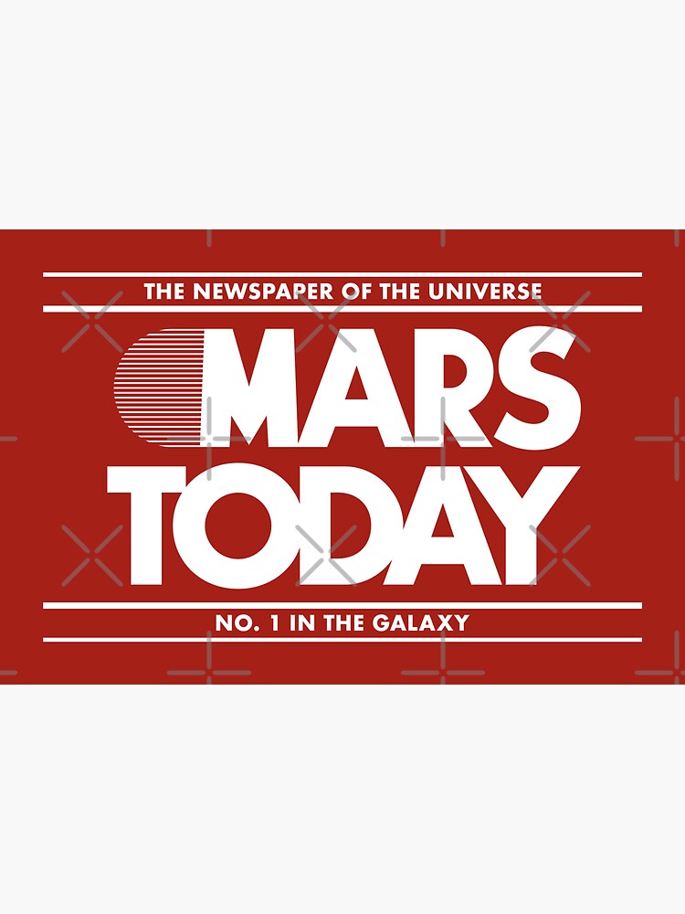 "MARS Today - Total Recall 1990" Sticker for Sale by badgewolf | Redbubble