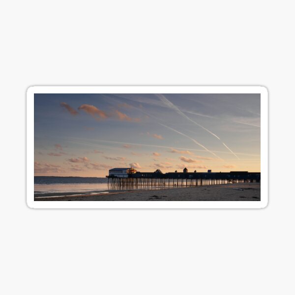 "Old Orchard Beach Pier Maine" Sticker for Sale by TKPhotos | Redbubble