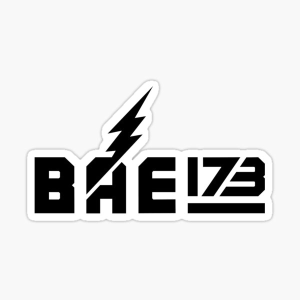 "BAE173 LOGO" Sticker for Sale by majestydlcdo | Redbubble