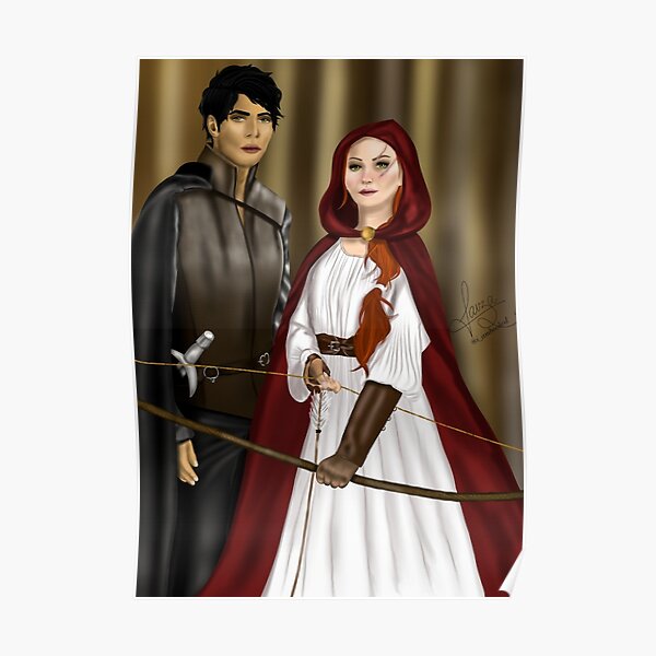 "Poppy and Hawke" Poster by FlowArt-design | Redbubble