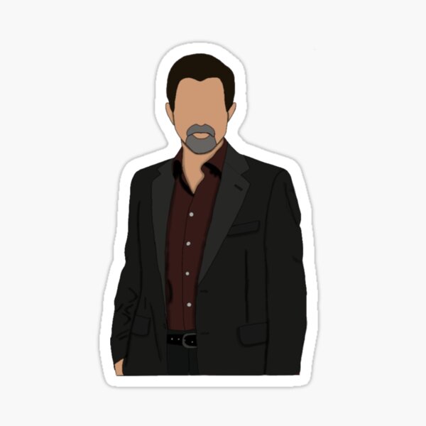 "Agent Rossi" Sticker for Sale by Littles-Shop | Redbubble
