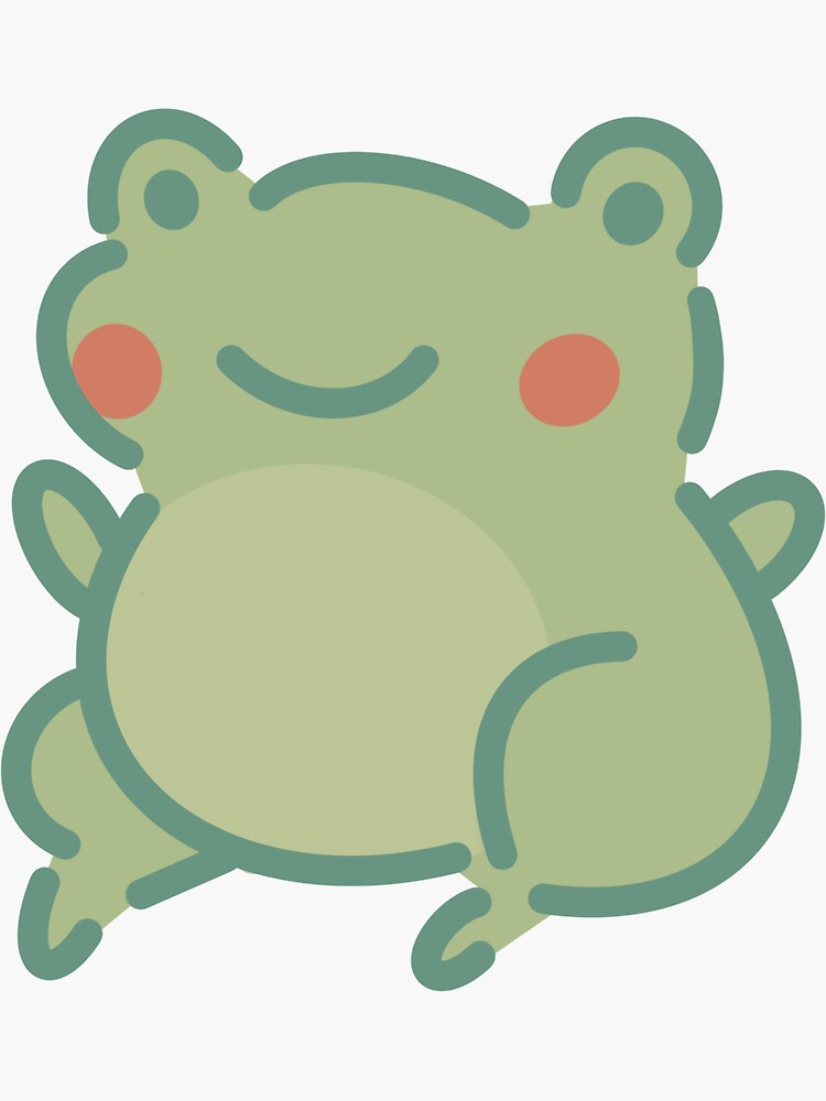 "Froggie" Sticker for Sale by kreitki | Redbubble