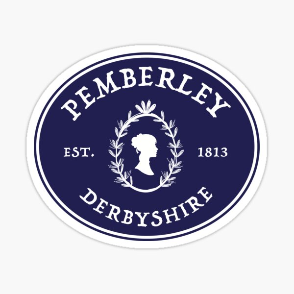 "Pemberley - Pride And Prejudice Jane Austen - Classic English Vintage ...