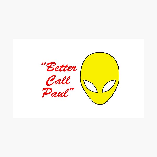 "Better Call Paul - Parody Merchandise" Photographic Print for Sale by ...