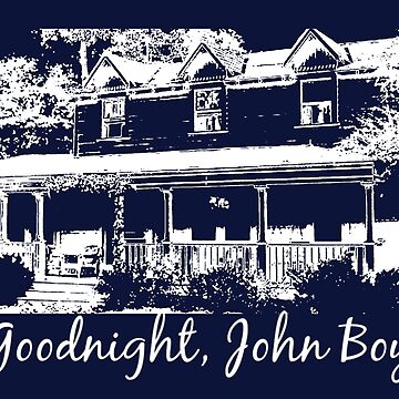 "Goodnight, John Boy" Essential T-Shirt for Sale by buckwild | Redbubble
