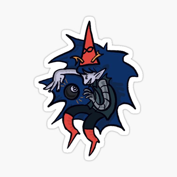 "8 Ball Vriska " Sticker for Sale by fungusmerchant | Redbubble