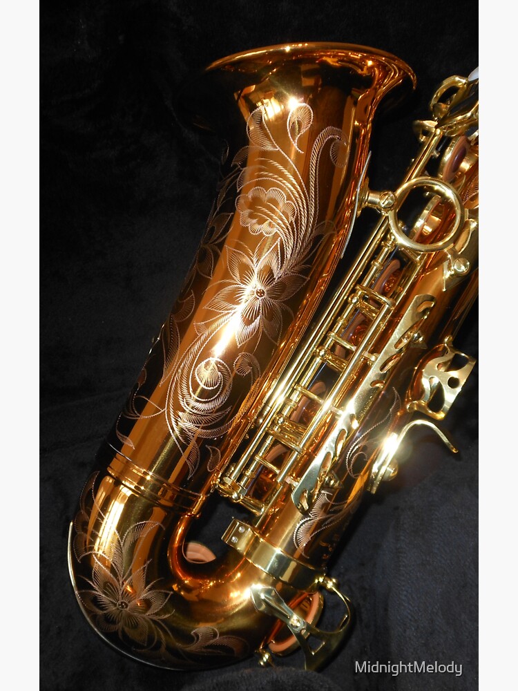 "Alto Sax" Sticker for Sale by MidnightMelody | Redbubble
