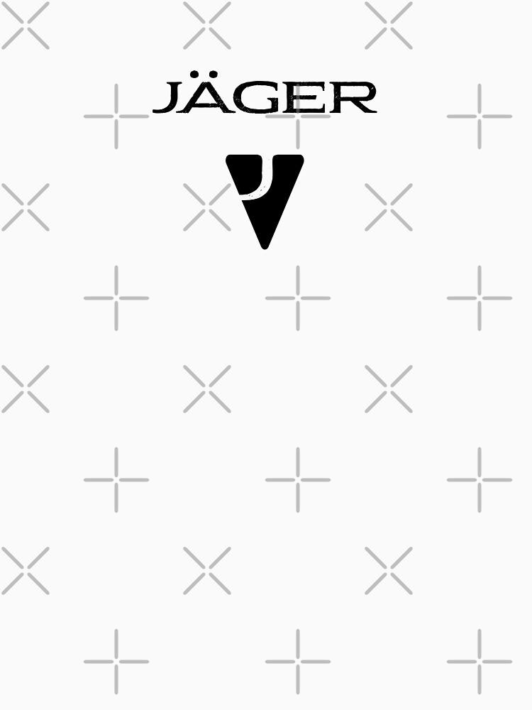 "Jager Logo Black" T-shirt for Sale by GeneratorStudio | Redbubble ...