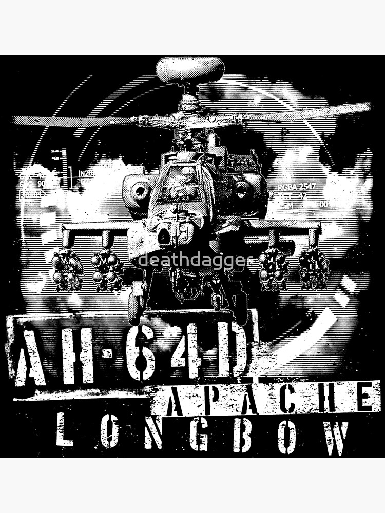 "AH-64D Apache Longbow" Poster by deathdagger | Redbubble