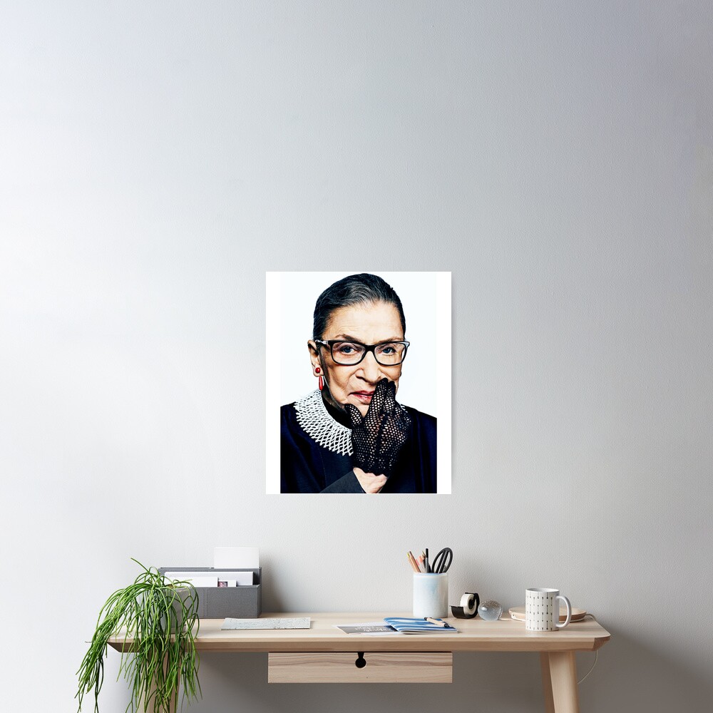 "RBG Art Classic Pose (Notorious RBG) RBG Gift " Poster for Sale by ...