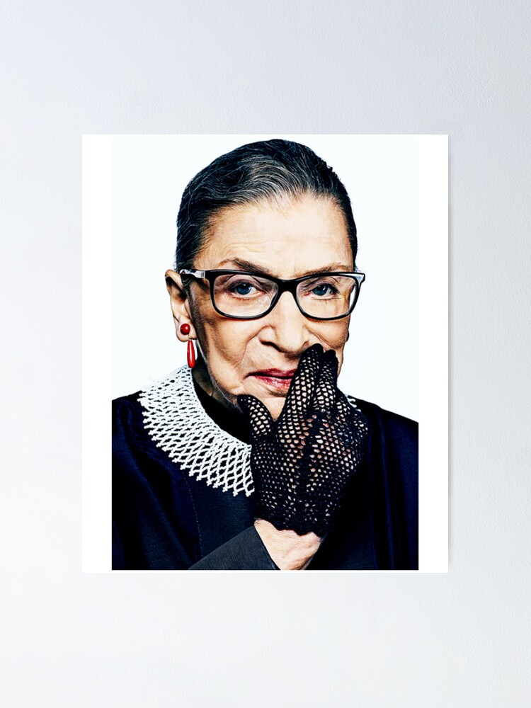 "RBG Art Classic Pose (Notorious RBG) RBG Gift " Poster for Sale by ...