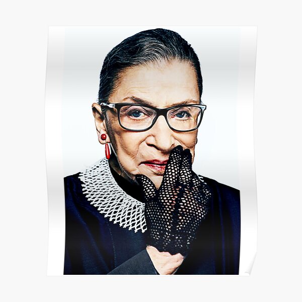 "RBG Art Classic Pose (Notorious RBG) RBG Gift " Poster for Sale by ...