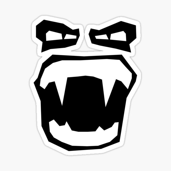 "Bat Crazy Halloween Screamer" Sticker for Sale by Civilian1775 | Redbubble