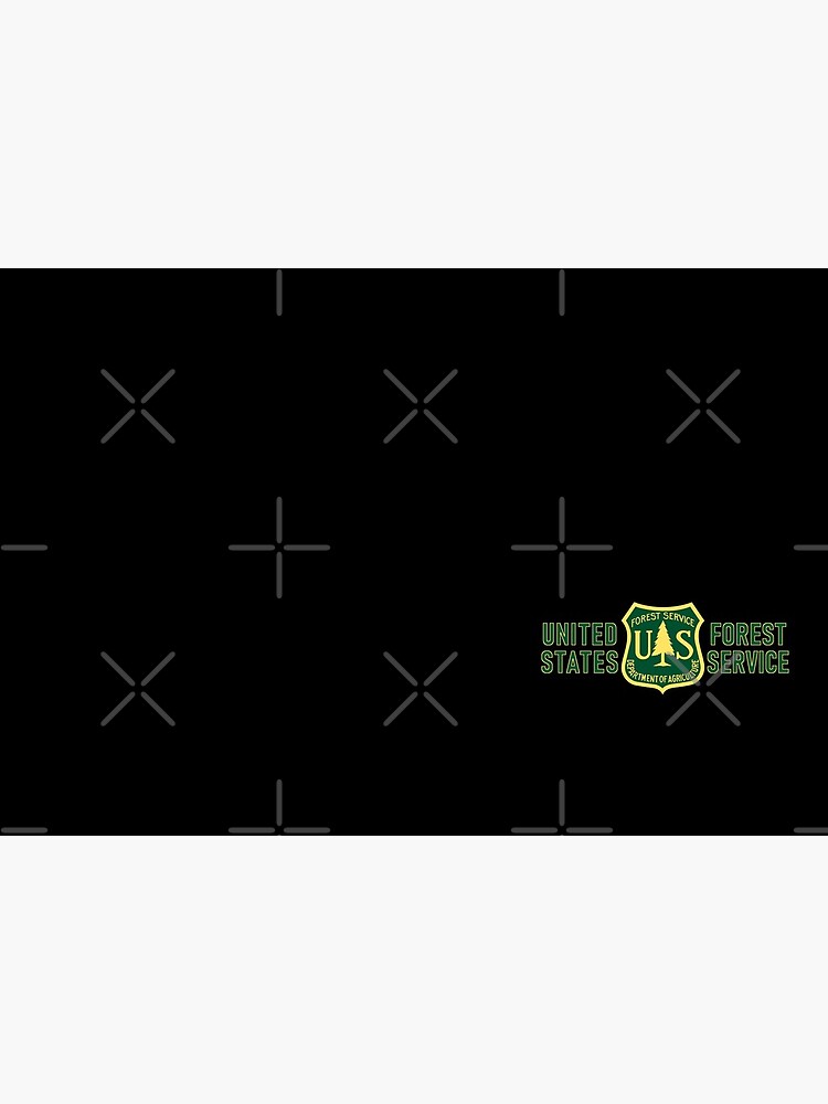 "USFS --U.S. Forest Service (Green and Gold)" Mask for Sale by ...