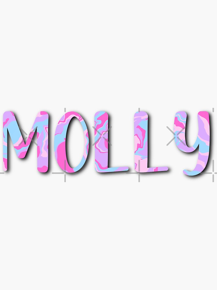 "Molly" Sticker for Sale by dolphin1128 | Redbubble