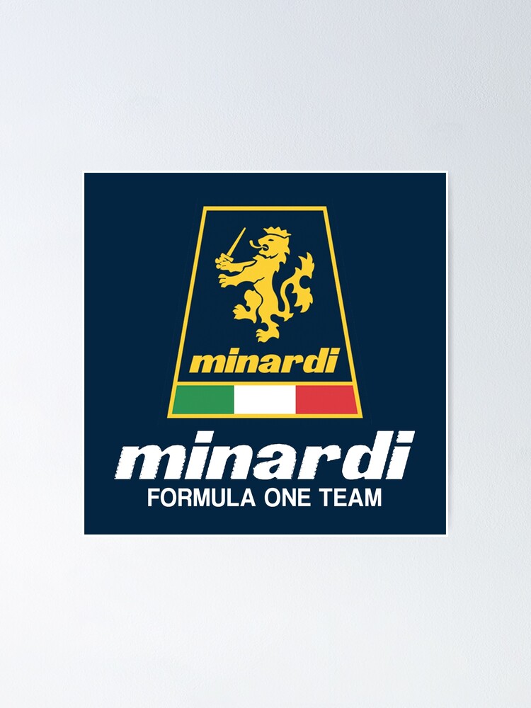 "Minardi Racing Team" Poster for Sale by PSstudio | Redbubble