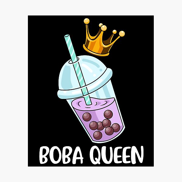 Lámina fotográfica «Boba Tea Gift Girls Bubble Tea Gift Mujeres Boba ...