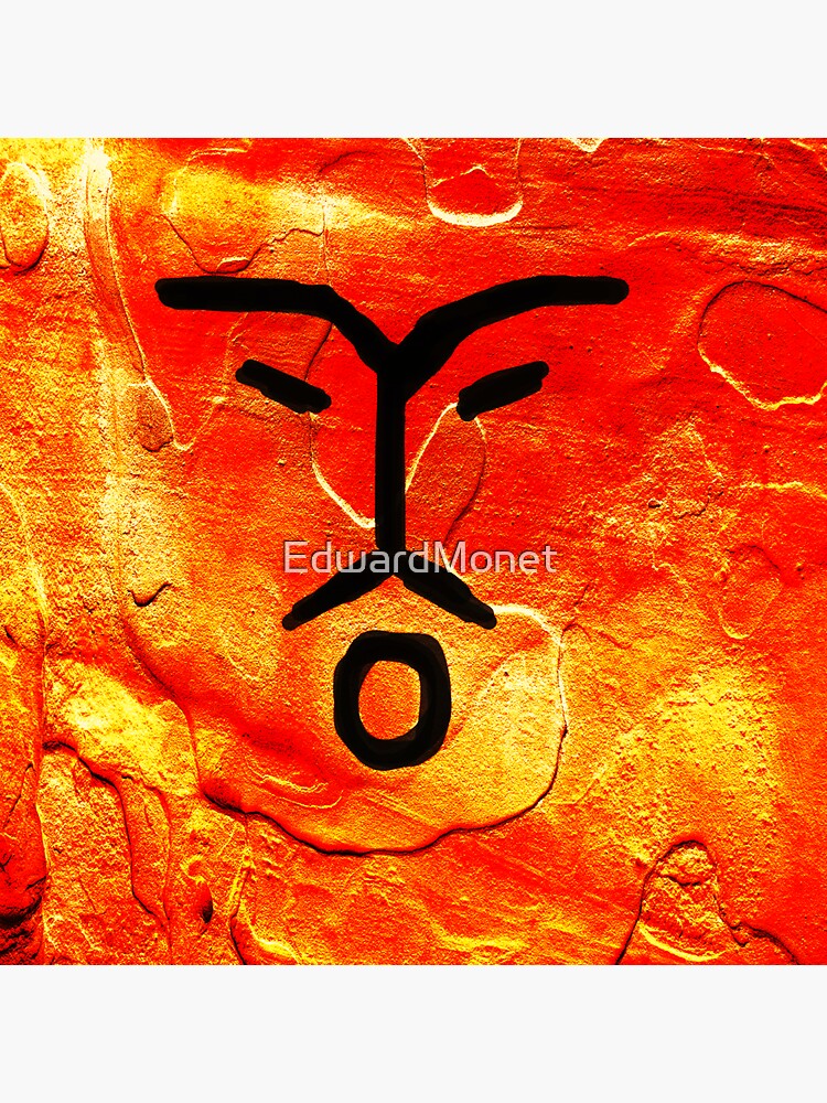 "OOF Face" Sticker for Sale by EdwardMonet | Redbubble