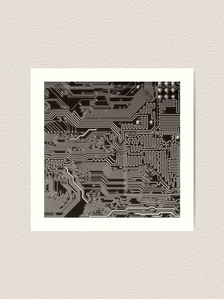 "Printed Circuit Board" Art Print by bbalint | Redbubble