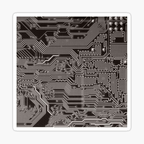 "Printed Circuit Board" Sticker for Sale by bbalint | Redbubble