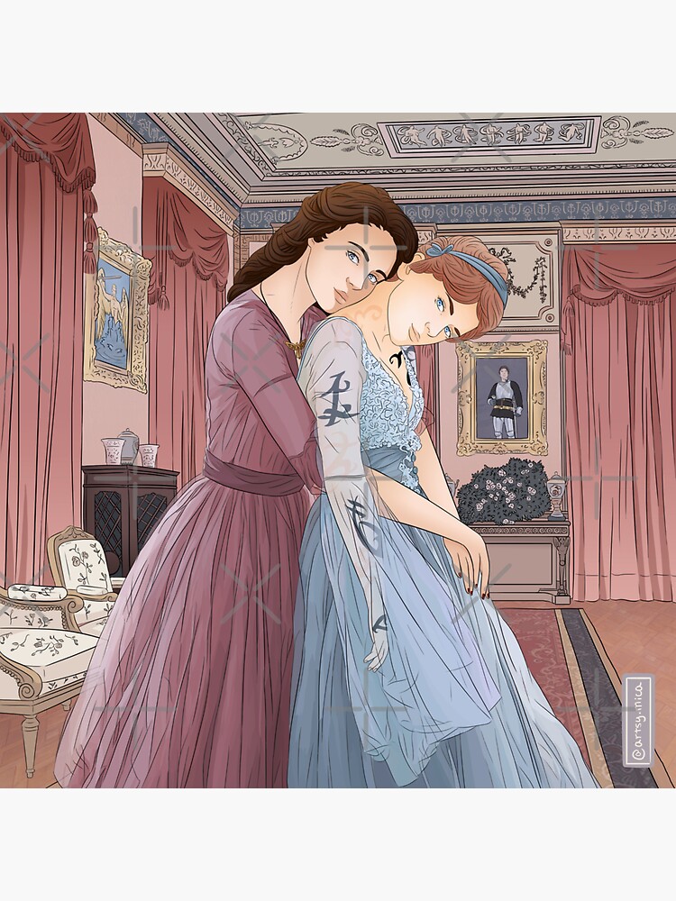 "Lucie and Tessa Herondale - Shadowhunters TLH" Sticker for Sale by ...