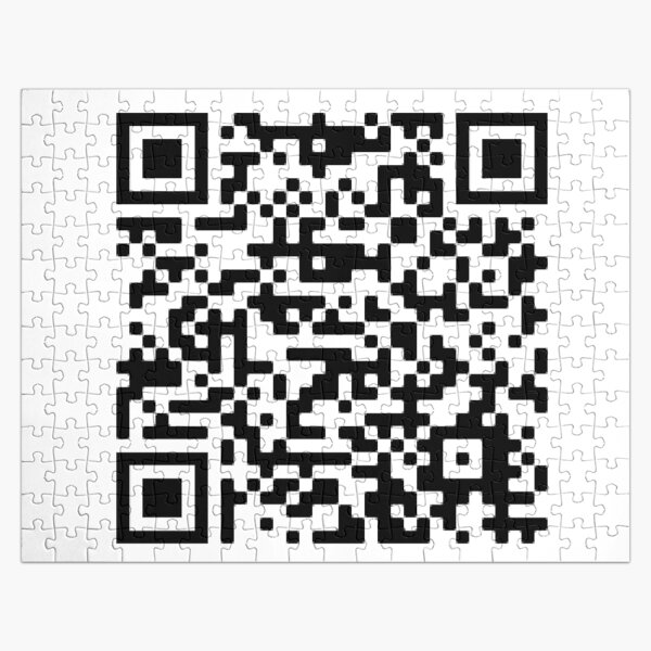 "Shrek 2 Movie Script QR Code" Jigsaw Puzzle by rosesbwayshop | Redbubble