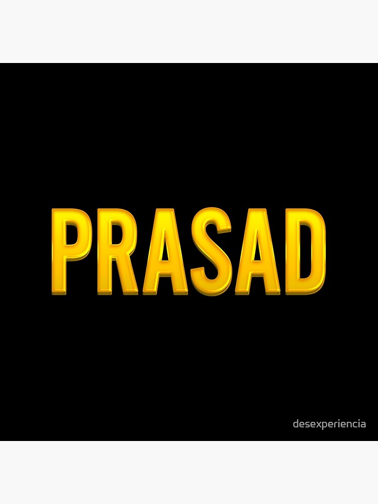 Prasad Name Logo