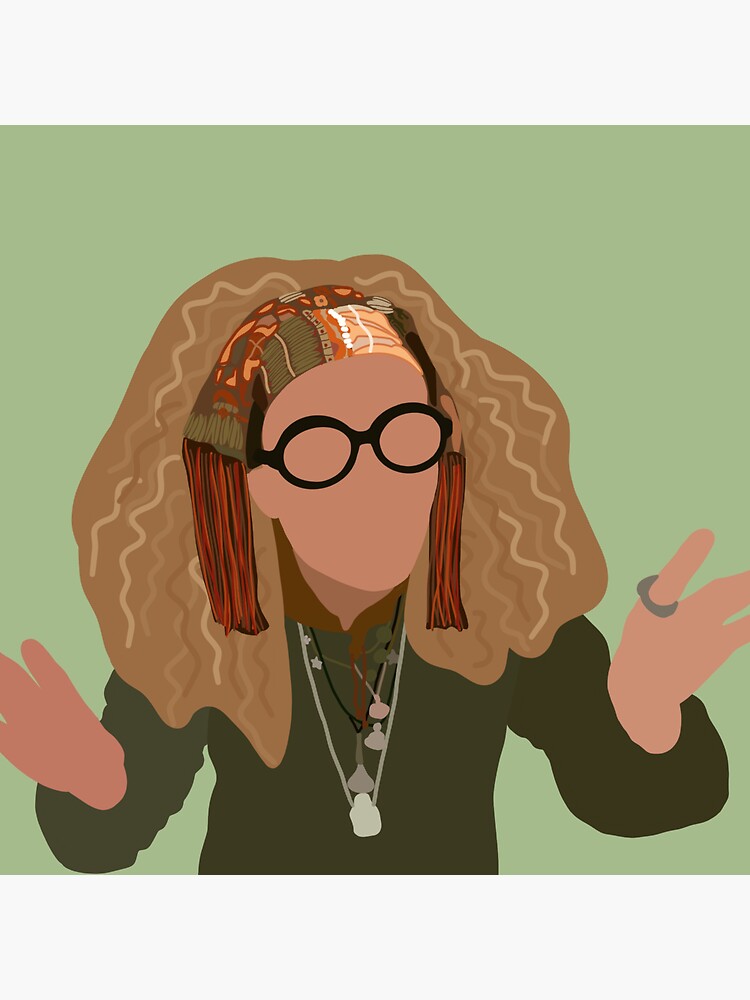 "Sybil Trelawney" Sticker for Sale by annfulk24 | Redbubble