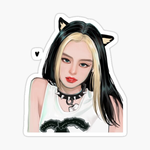 "jennie" Sticker for Sale by torips | Redbubble