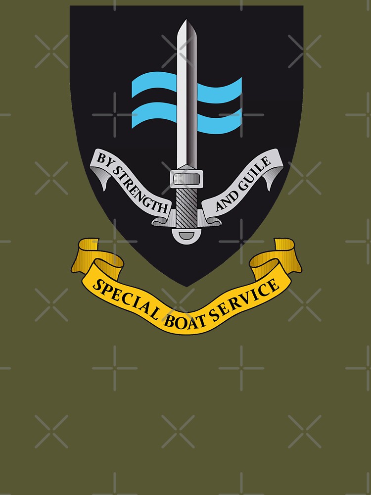 "British Royal Navy SBS - Special Boat Service Logo" Essential T-Shirt ...