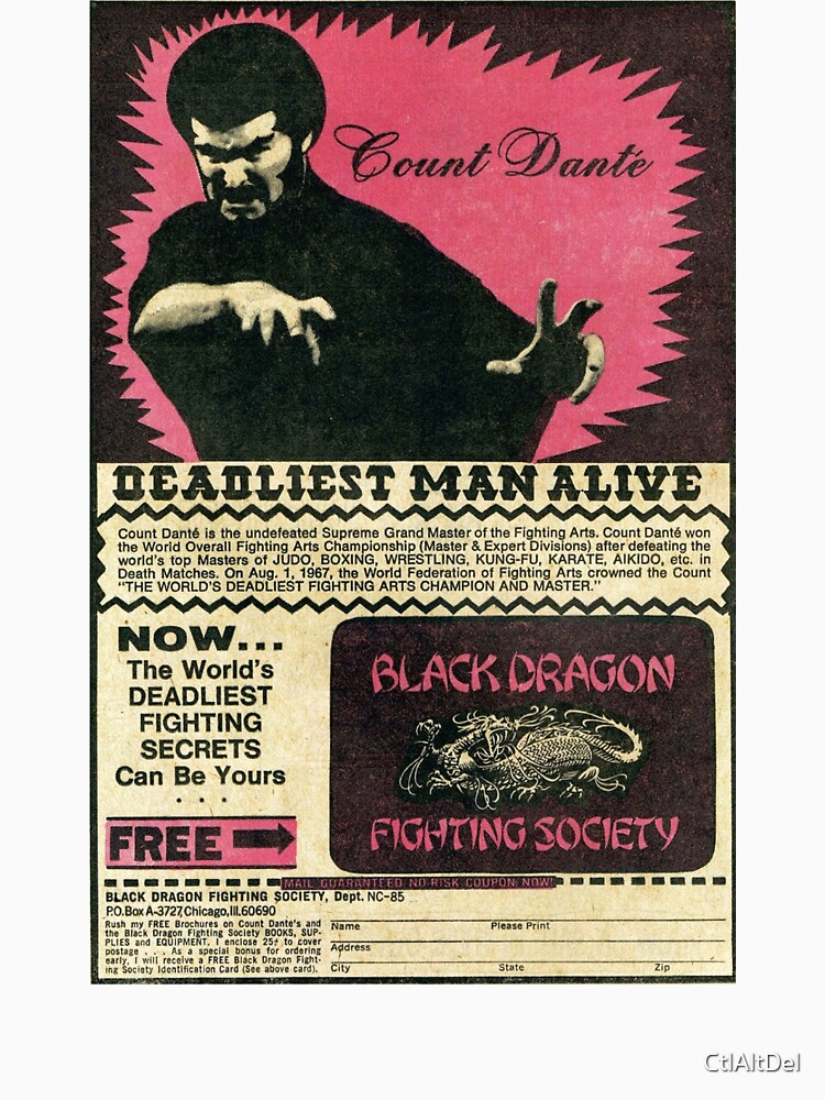 "Count Dante" Essential T-Shirt for Sale by CtlAltDel | Redbubble