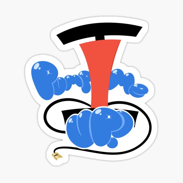 "Pump me up!" Sticker for Sale by Aerated-Angels | Redbubble