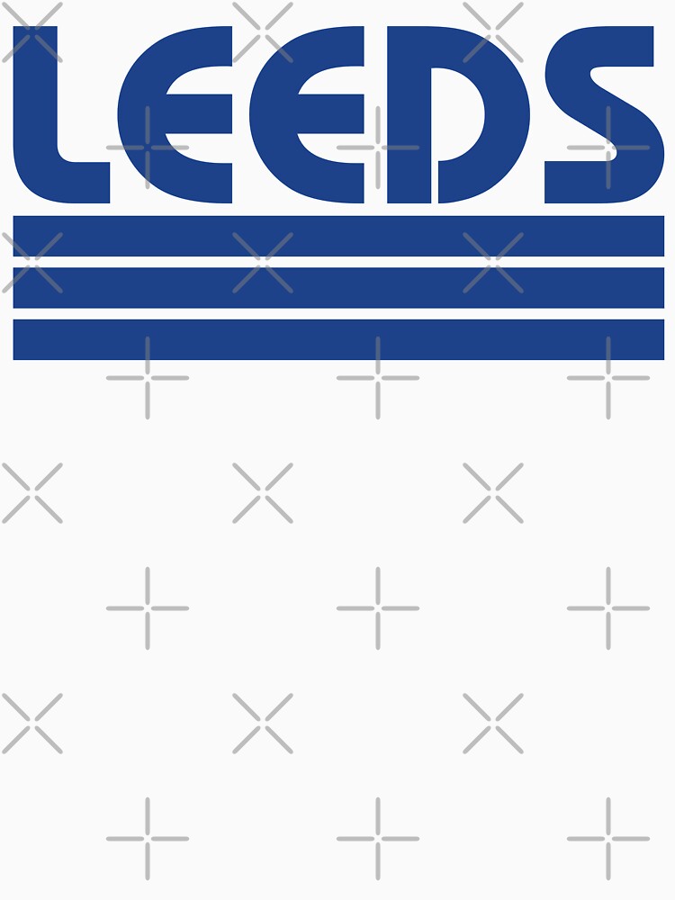 "Leeds United 70's Retro" T-shirt by Retrofootball | Redbubble