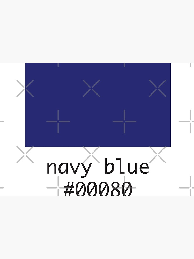 "Navy Blue Hex and RGB Code " Journal for Sale by Number3art | Redbubble