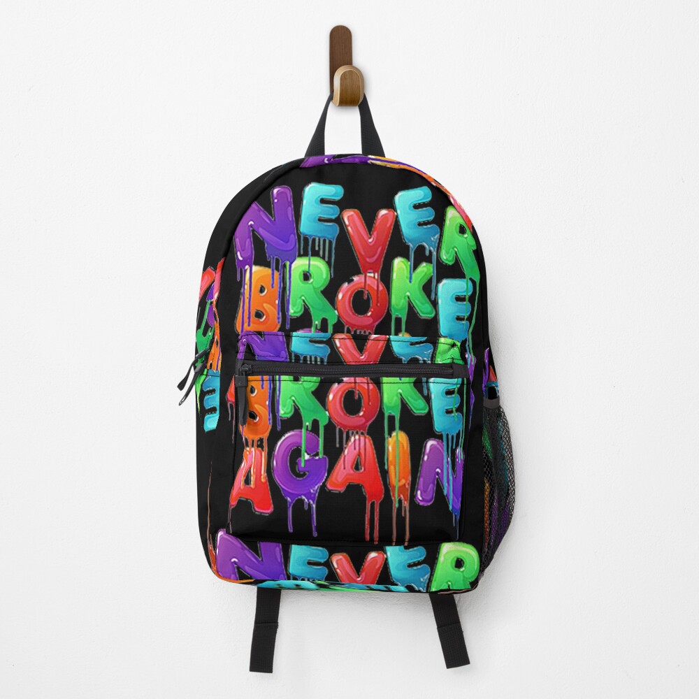 "Never Broke Again" Backpack for Sale by Talmon | Redbubble
