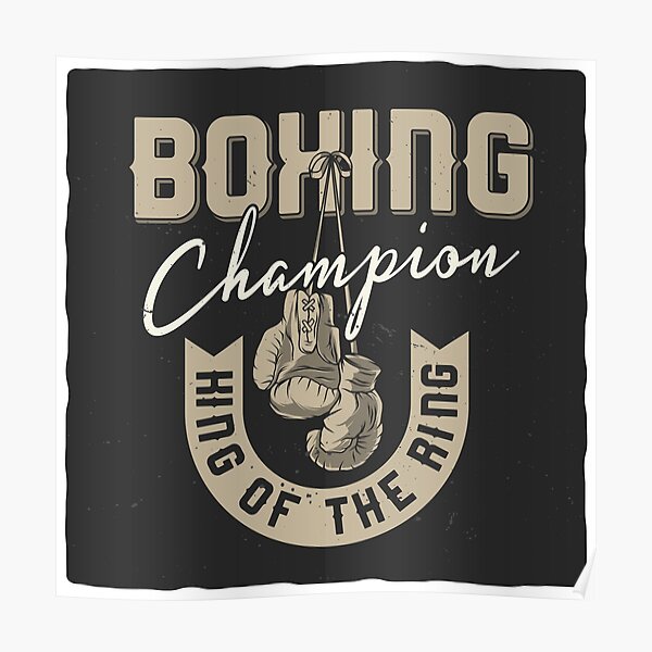 "Boxing Gloves Vintage" Poster by paradiskt | Redbubble