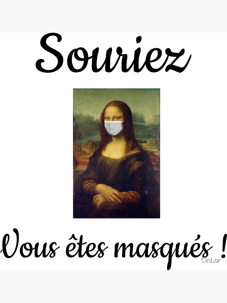 "covid coronavirus humor mask" Poster by CinLor | Redbubble